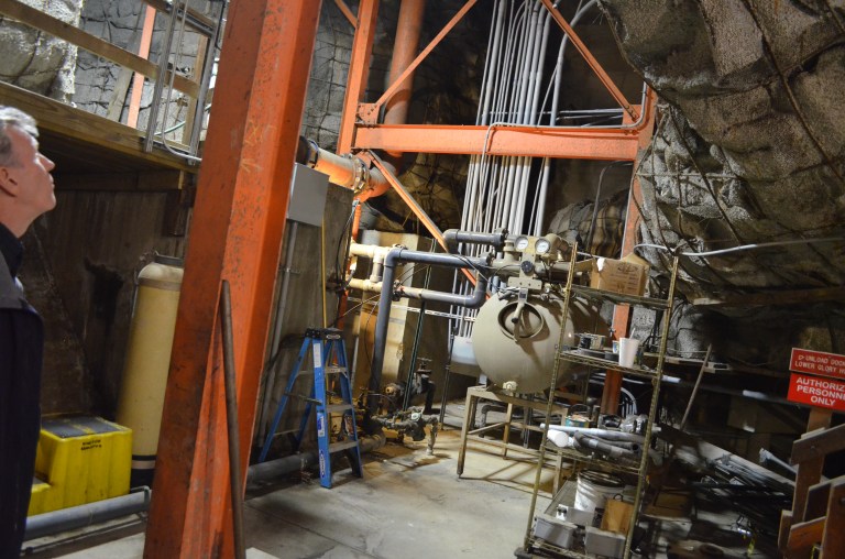 Backstage look at newly enhanced Calico Mine Ride